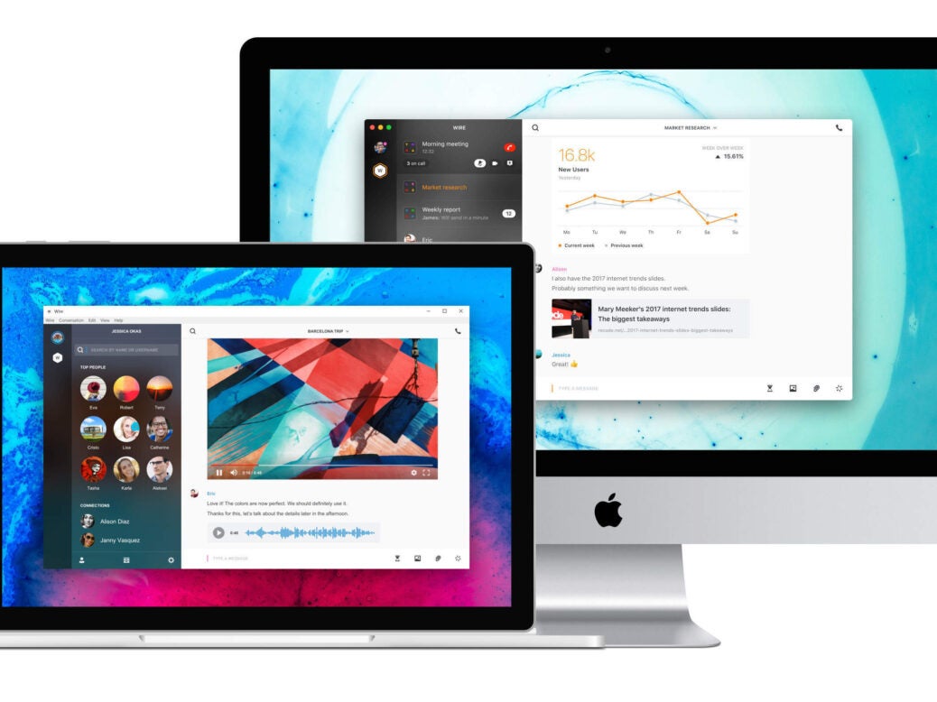 Encrypted messaging app Wire is taking on Slack with its new business ...