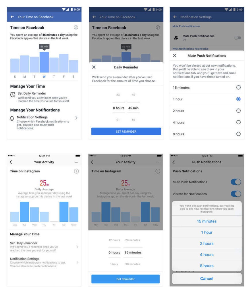 Facebook unveils tools to combat social media addiction as part of ...