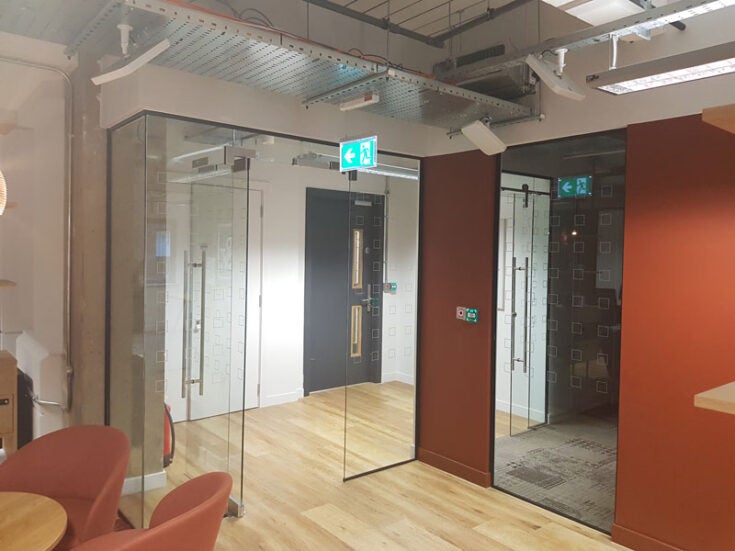 Virtual doors: Smart building technology to make the office hands-free