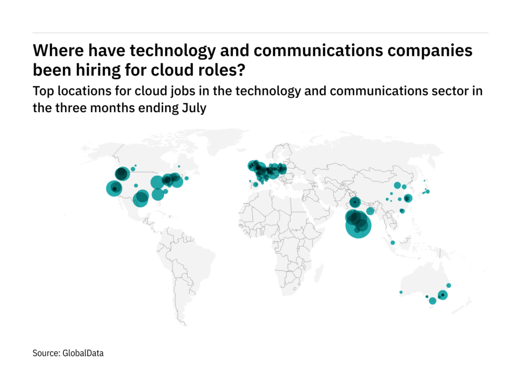 North America is seeing a hiring jump in tech industry cloud roles ...