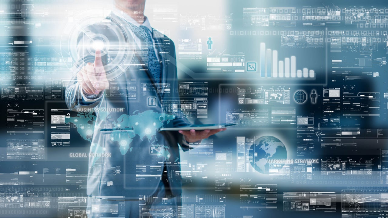 Leading application software companies in the big data theme